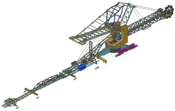Bucket Wheel Stacker and Reclaimer – belt conveyor, stacker and ...