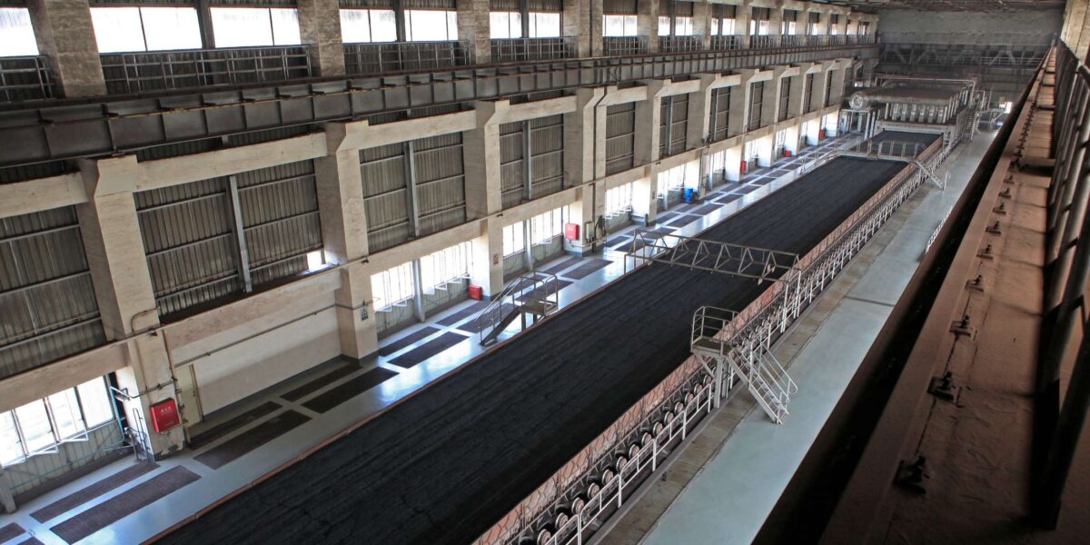 Sintering Plant Belt Conveyor Stacker And Reclaimer Crusher Screen